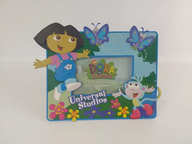 DORA THE EXPLORER Universal Studios Photo Frame 4 X 6" 2007 Cartoon ...