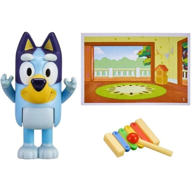 BLUEY STORY STARTERS and Sticker Sheet Bundle Set - Bluey & Xylophone £ ...