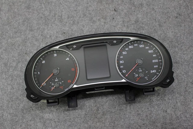 GENUINE AUDI A1 8X facelift speedometer instrument cluster FIS diesel ...