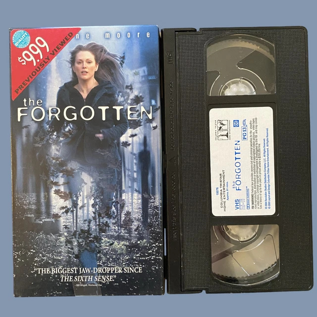 THE FORGOTTEN- VHS 2005. Julianne Moore. Thriller. Free Shipping! £6.19 ...