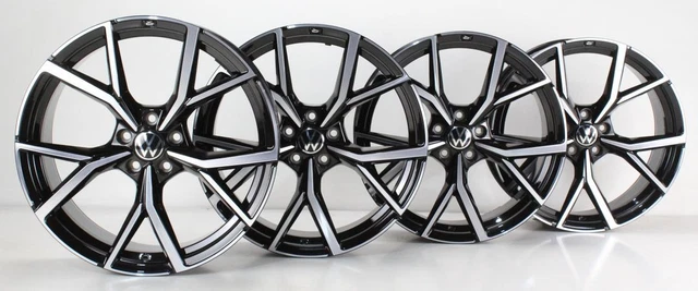 VW GOLF 8 GTI GTD & R rim set 19 inch rims Estoril 5H0601025AD ...