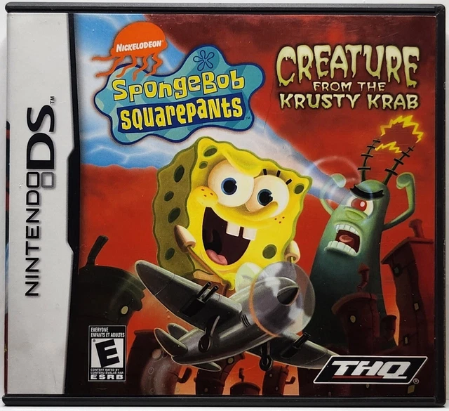 SPONGEBOB SQUAREPANTS CREATURE from the Krusty Krab (Nintendo DS, 2006 ...