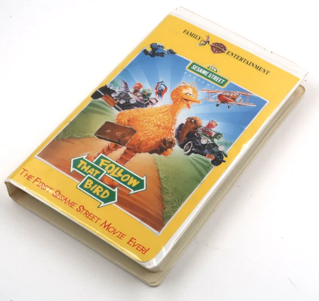FOLLOW THAT BIRD VHS - First Sesame Street Movie Clamshell - Jim Henson ...