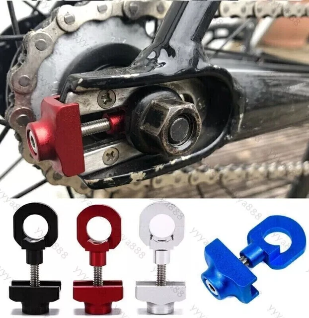 BIKE CHAIN TENSIONER Tug Adjust Fixie Fixed Gear Track BMX Single ...