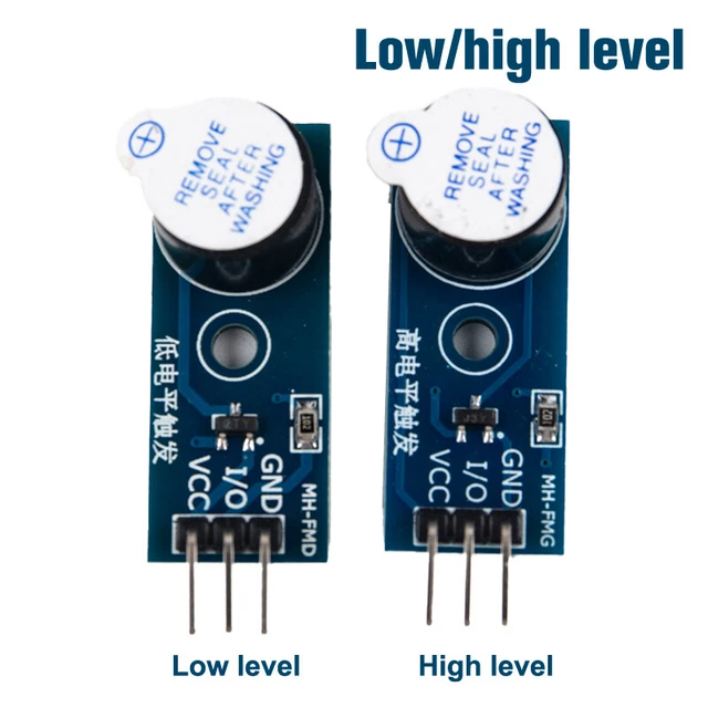 ACTIVE/PASSIVE BUZZER MODULE For Arduino DIY Kit Active Buzzer Low ...