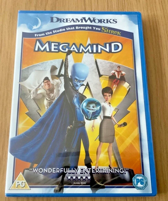 MEGAMIND DVD NEW & Sealed Family Kids Dreamworks Animated Film £6.99 ...