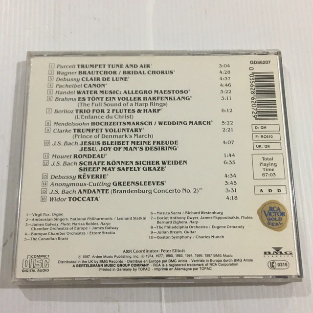 THE WEDDING ALBUM CD RCA Victor Gold Seal £7.71 - PicClick UK