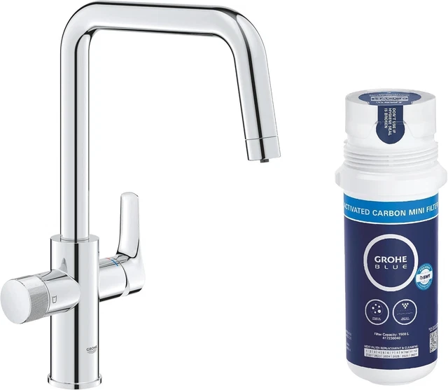 GROHE BLUE PURE Start Starter Kit con filtro ai carboni attivi, sistema ...
