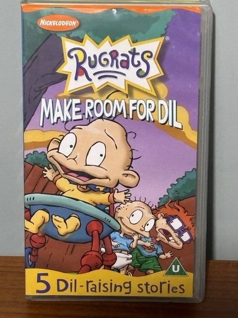 THE RUGRATS MAKE room for dil (VHS/PAL,) Nickelodeon children cartoon ...
