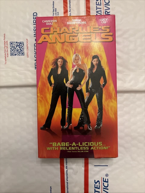 CHARLIES ANGELS (VHS, 2001) Tape Movie Cameron Diaz Drew Barrymore Lucy Liu £4.19 - PicClick UK