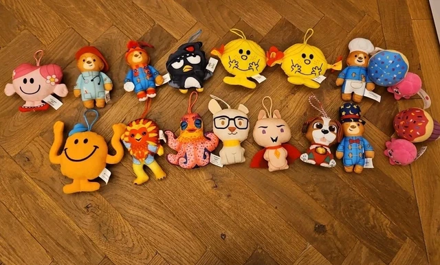 MCDONALDS MR MEN and Little Miss, Paddington, Super Pets Plush Soft ...