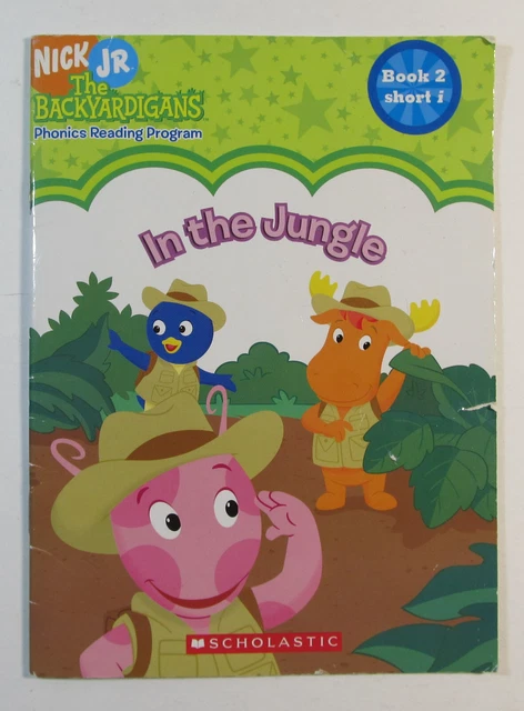THE BACKYARDIGANS PHONICS Reading Program Nick Jr In the Jungle Book 2 ...