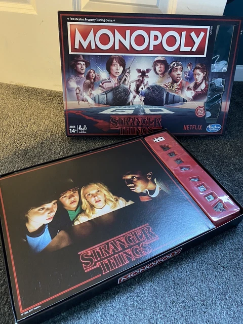 HASBRO STRANGER THINGS Monopoly Board Game Netflix Official Merchandise £20.00 - PicClick UK