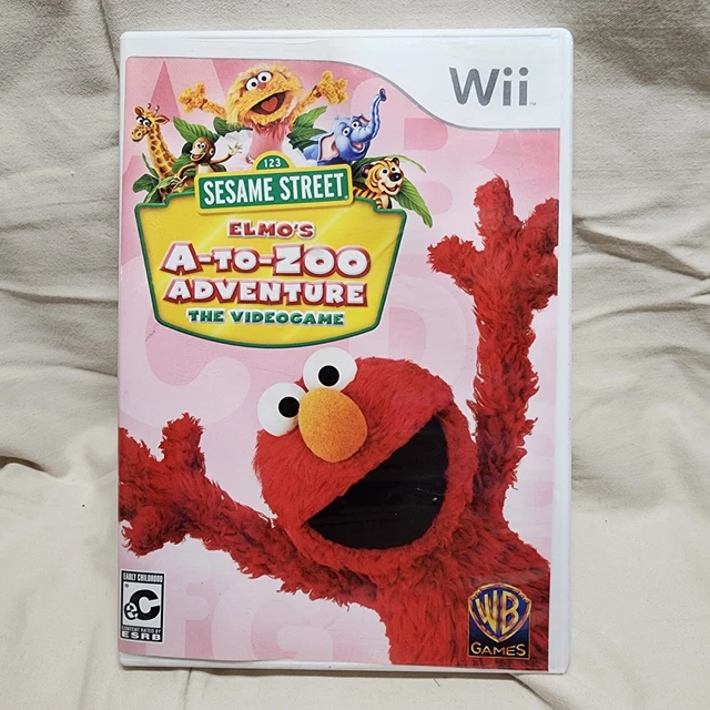 SESAME STREET: ELMO'S A-to-Zoo Adventure - The Videogame (Nintendo Wii ...