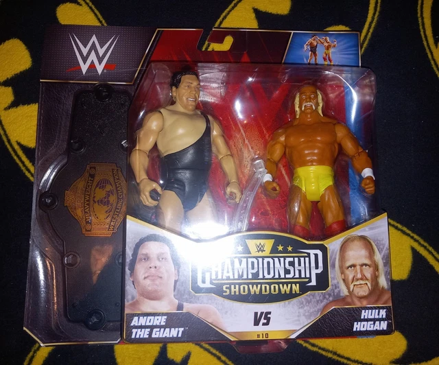 MATTEL ANDRE The Giant Vs Hulk Hogan 2 Figure Pack Wwe Championship ...