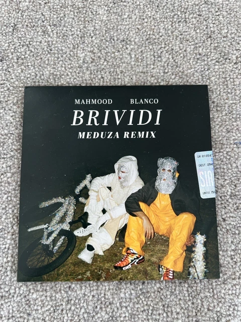 EUROVISION 2022 - Italy Mahmood & Blanco Brividi Promo Cd Single New ...