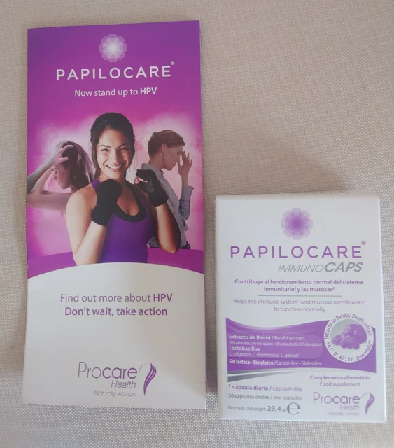 PAPILOCARE IMMUNOCAPS - immunity supplements, womens care by Procare Health £1.75 - PicClick UK