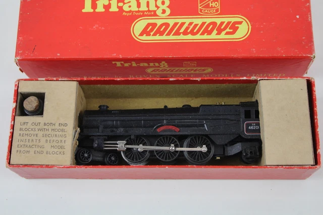 TRIANG PRINCESS ELIZABETH Locomotive OO Gauge loco R50 Black Livery ...