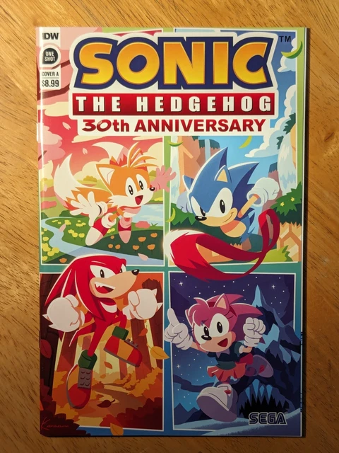 Sonic The Hedgehog 30th Anniversary Special One Shot Idw 2021 Cover A