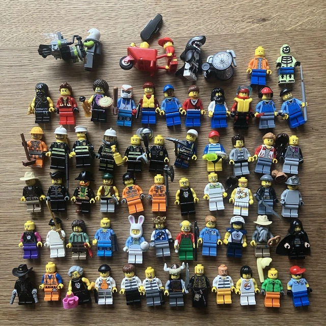 LEGO JOB LOT Bundle 61 Minifigures, Ninjago City CMF Series ...