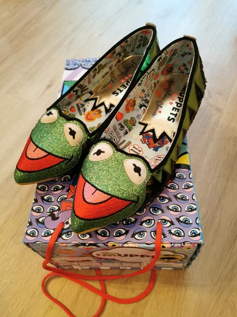 IRREGULAR CHOICE MUPPETS Kermit the Frog Ballerinas Gr. 36 - Selten ...