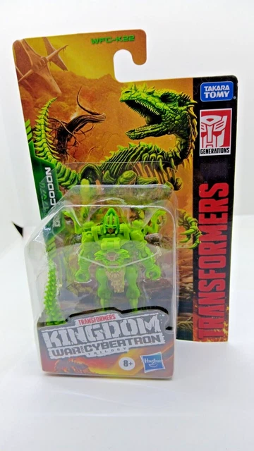 TRANSFORMERS KINGDOM DRACODON Raptor - 3.5" Action Figure Core Class ...