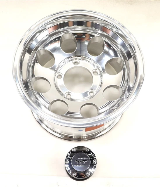 NEW PRO COMP Vintage 16"x10" Polished Alloy Wheel Rim 5x150 -25mm 1069 ...