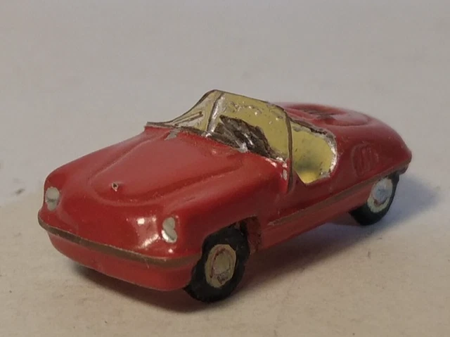 OESTMANN GANTHER VICTORIA Spatz 250 Cabrio rot Gießharz Kleinserie 1:87 ...