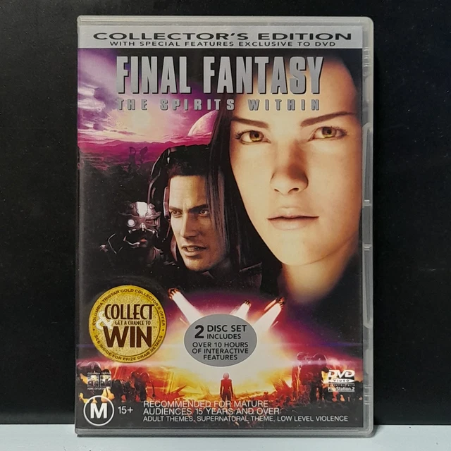 FINAL FANTASY THE Spirits Within (DVD, 2001) PAL R4 Combined Postage ...
