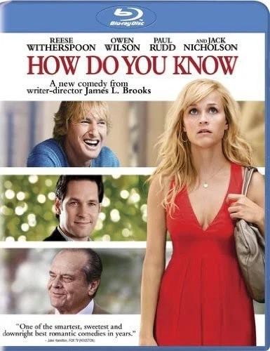 HOW DO YOU Know (Blu-ray) Reese Witherspoon Owen Wilson Paul Rudd Jack ...