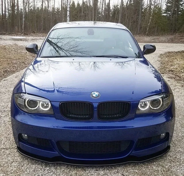 FRONT LIP SPLITTER Bmw E82 E88 M Sport Coupe Spoiler 1 Series EUR 103 ...