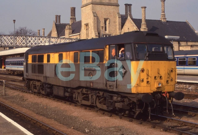35MM RAILWAY SLIDE of Class 31 31106 @ Lincoln Copyright to Buyer £4.99 ...