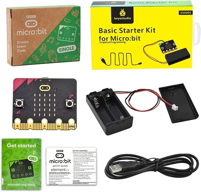 KEYESTUDIO BBC MICRO:BIT Basic Starter Kit with V2.2 Microbit Board (P2T) EUR 45,89 - PicClick IT