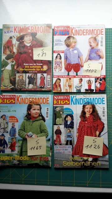 SCHNITTMUSTERHEFT, SCHNITTMUSTER, SABRINA Kids, Burda, Nähheft ...