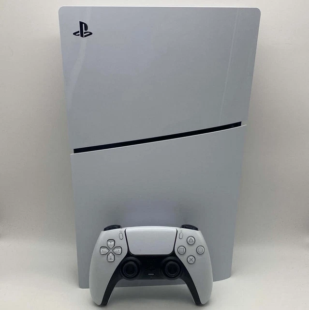 SONY PLAYSTATION 5 Slim Digital Edition PS5 1TB White Console Gaming ...