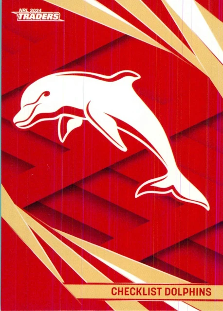 2024 REDCLIFFE DOLPHINS NRL TLA Traders Card - Team Logo EUR 3,04 ...