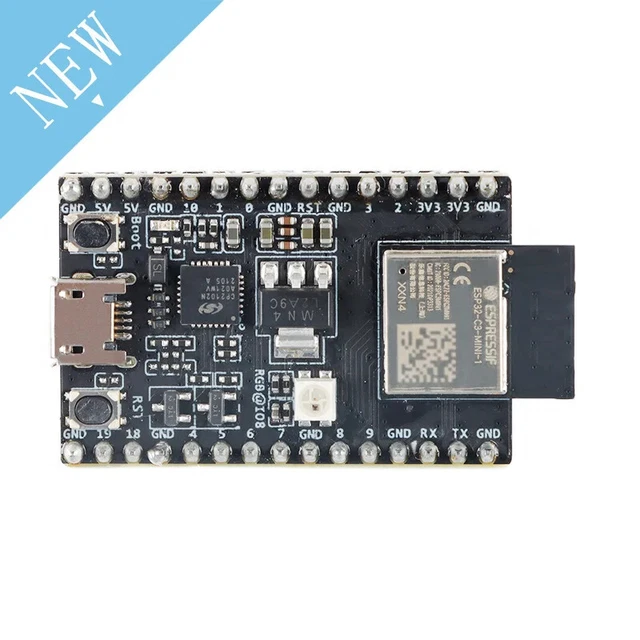 ESP32-C3 DEV BOARD ESP32-C3-MINI-1 WiFi Bluetooth-compatible Module $15 ...
