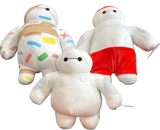 NEW OFFICIAL 10& Baymax Big Hero 6 X3 Soft Toy Robot Plush Full Set New ...