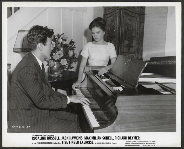 ANNETTE GORMAN ORIGINAL 1960s Photo Maximillian Schell Five Finger ...
