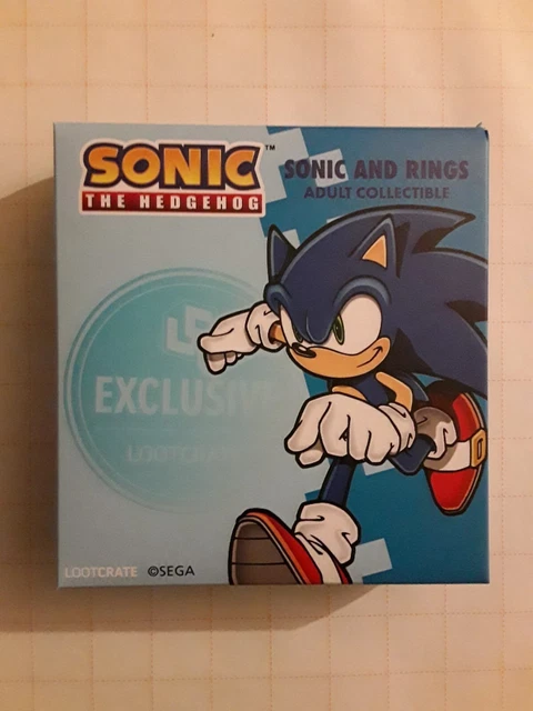 SONIC THE HEDGEHOG “Sonic And Rings” Collectible Loot Crate Exclusive ...