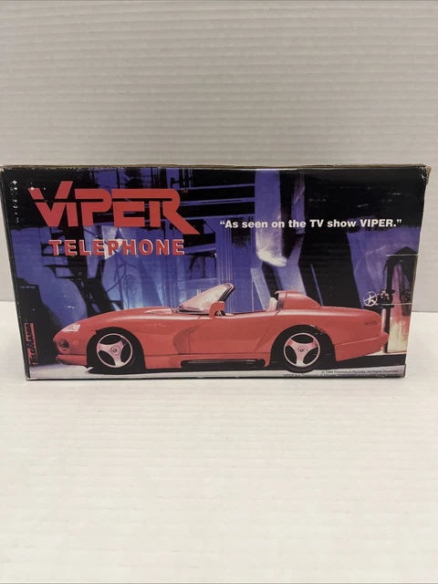 DODGE VIPER TELEPHONE Vintage As Seen On The TV Show Viper Untested £22 ...