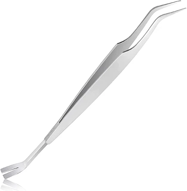 PINZA PER ZECCHE Pinzette per Zecche in Acciaio Inox 2 in 1 Attrezzi ...