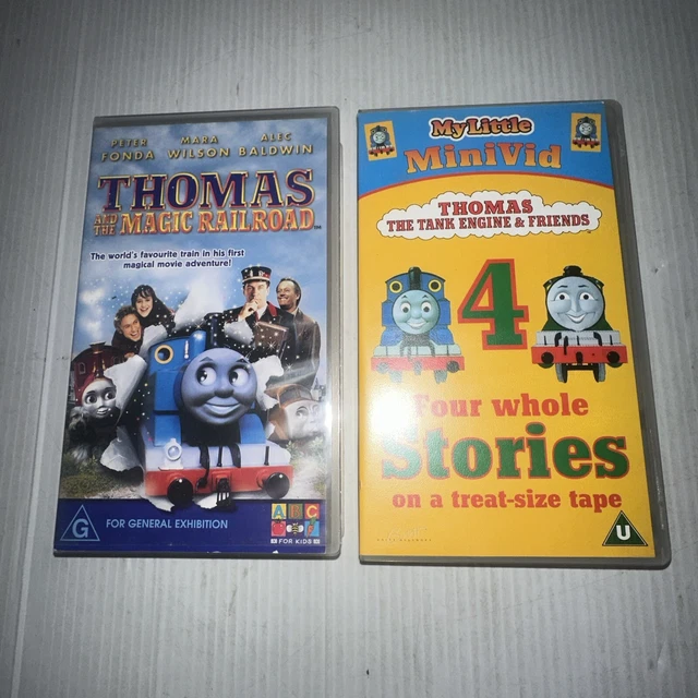 THOMAS THE TANK Engine & Friends My Little Mini Vid Pal Vhs Video ...