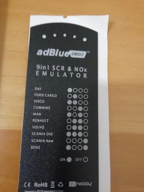 MODULO ADBLUE nox Truck Camion 9in1 MAN-SCANIA-IVECO-DAF-VOLVO-RENAULT ...