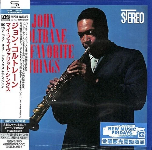 JOHN COLTRANE MY Favorite Things Deluxe Edition 2 SHM-CD Single JAPAN ...