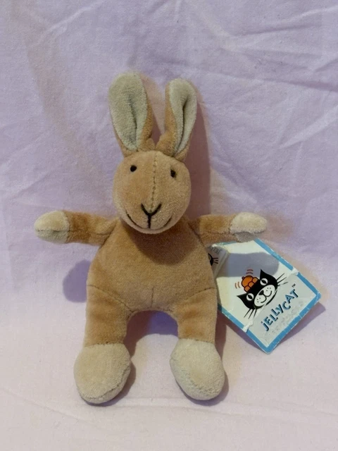 RARE - JELLYCAT Rumble Tumble Bunny - Tiny Vintage Soft Toy Mini Bunny ...