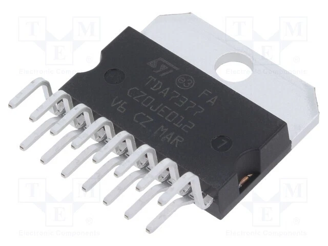 1 PIÈCES, IC: amplificateur audio E-TDA7377 /E2FR EUR 8,17 - PicClick FR