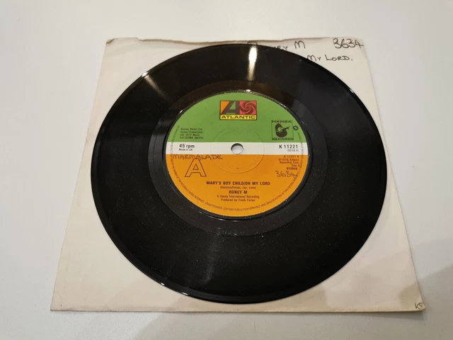 BONEY M MARYS boy child 7" vinyl record very good condition £3.99 ...