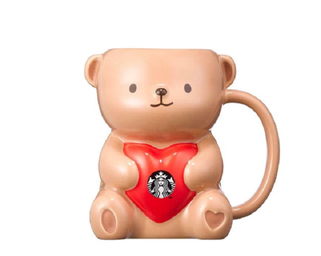 STARBUCKS KOREA 2024 Be Mine Bear Mug 355ml EUR 40,78 - PicClick FR