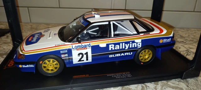 SUBARU LEGACY RS Group A Colin McRae Lombard RAC Rally 1991 1/18th ...